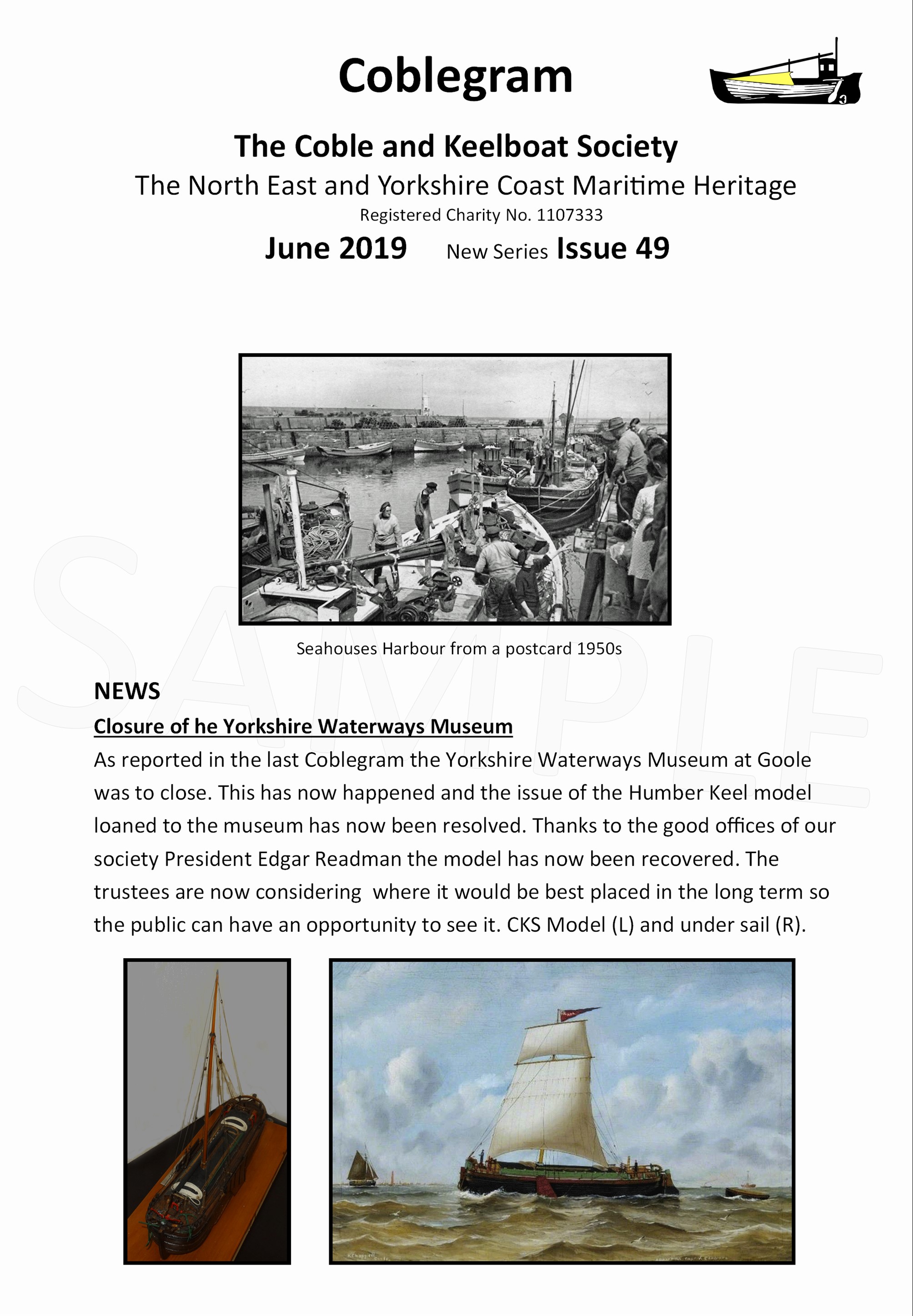 About The Coble and Keelboat Society – The Coble and Keelboat Society